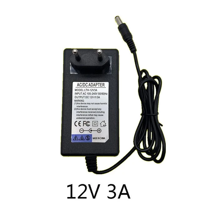 12V 3A DC Adapter