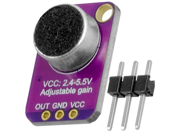 MAX4466 adjustable amplifier module GY-MAX4466 electret microphone ...
