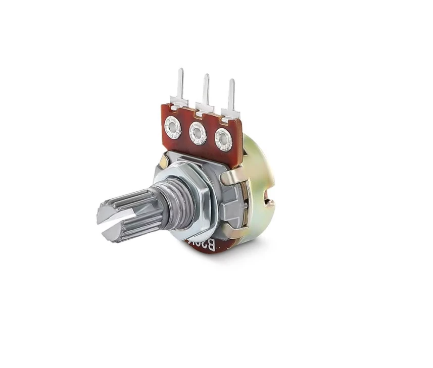 100k WH148 Potentiometer Variable Resistors 20mm Shaft 3Pins